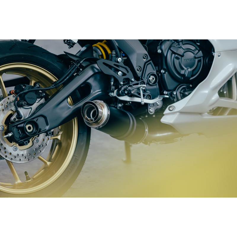 Exhaust for Yamaha R7 Thunder Titanium Balck