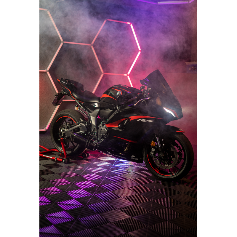 Exhaust for Yamaha R7 Doublefire Carbon