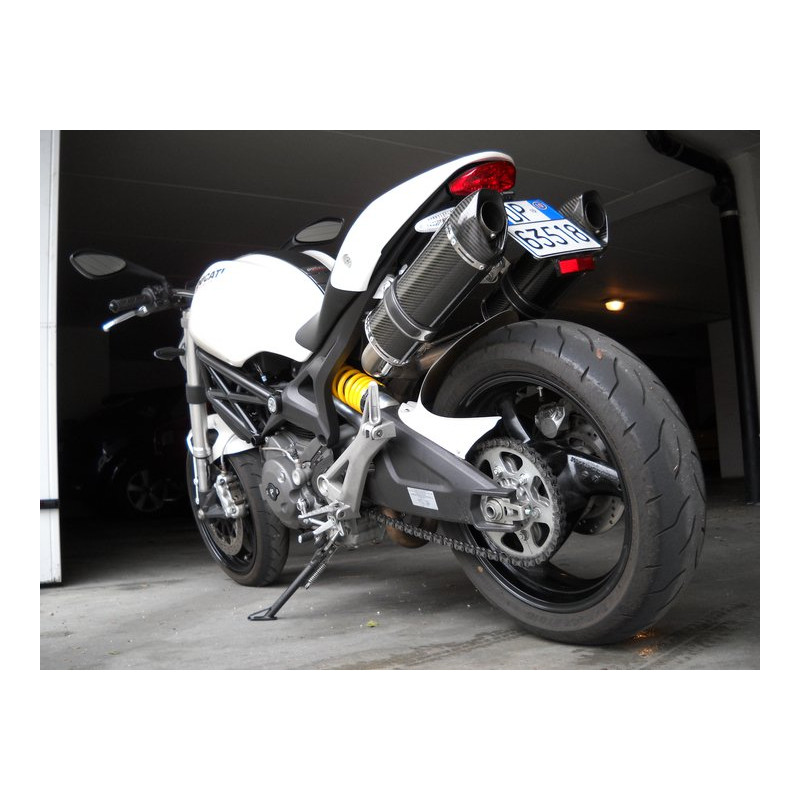 Exhaust for Ducati Monster 696 796 1100 Special Carbon